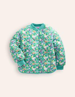 BODEN Fun Quilted Bomber Jacket | endource