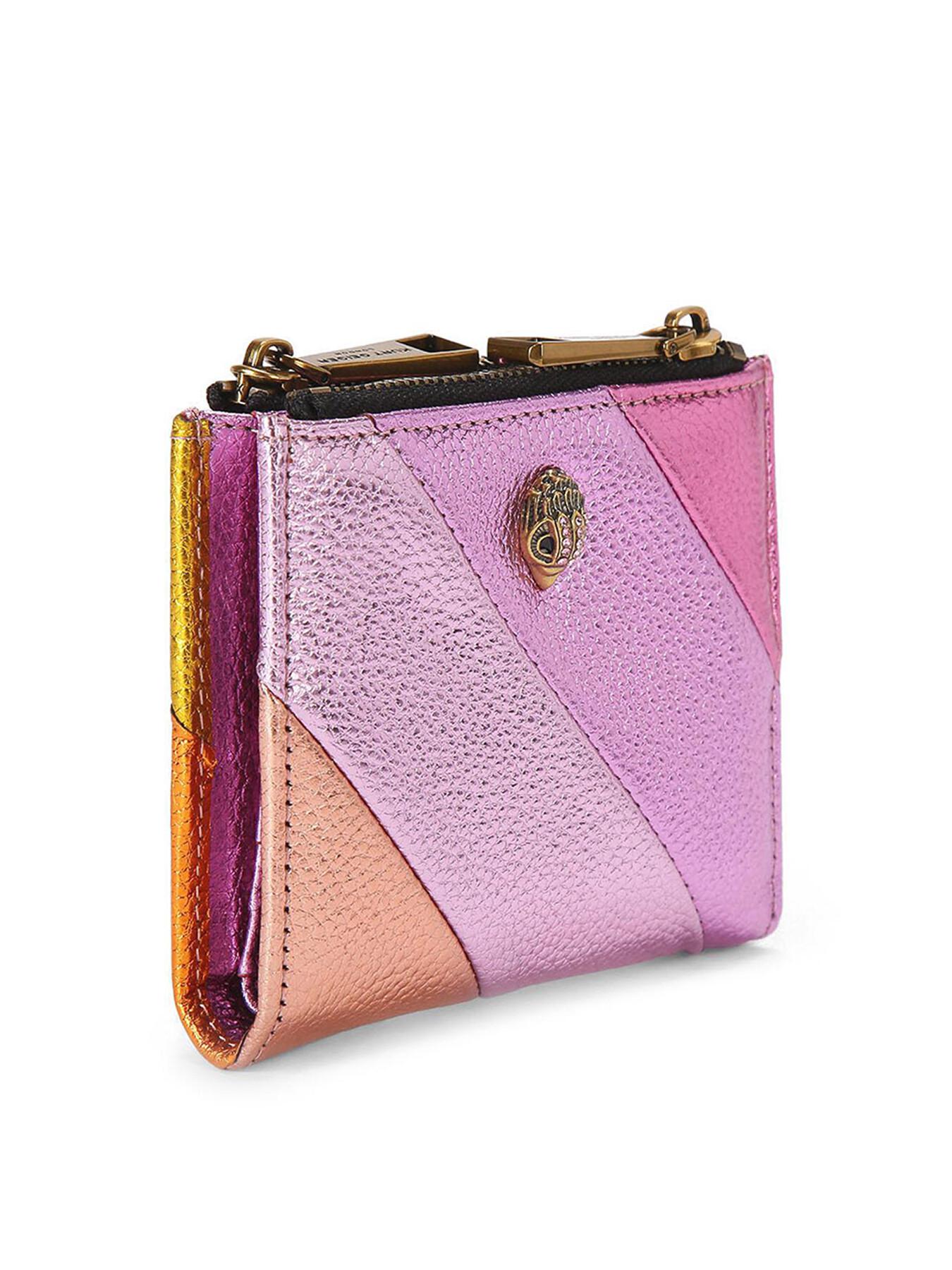 KURT GEIGER LONDON Mini Leather Purse in Pink | endource