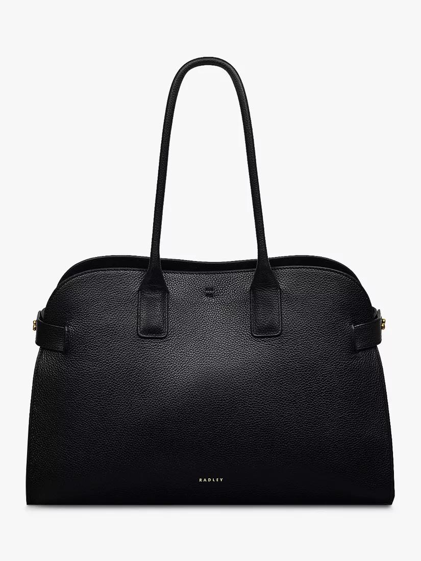 RADLEY Rathbone Leather Shoulder Bag in Black | endource