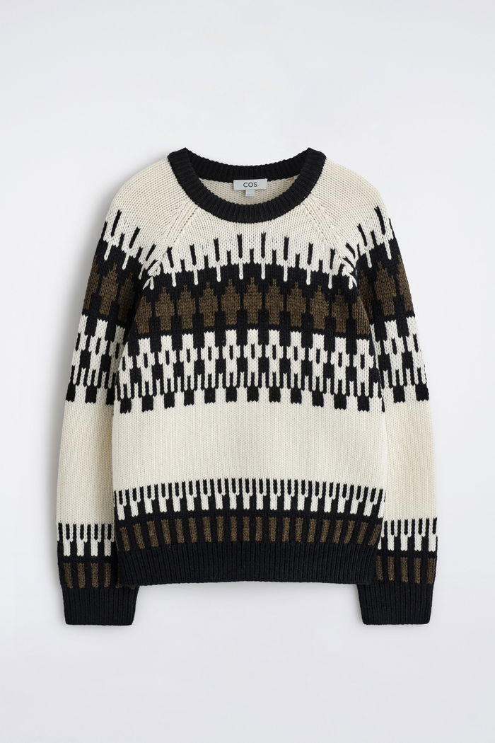 COS Fair Isle Wool-Cashmere Jumper | endource