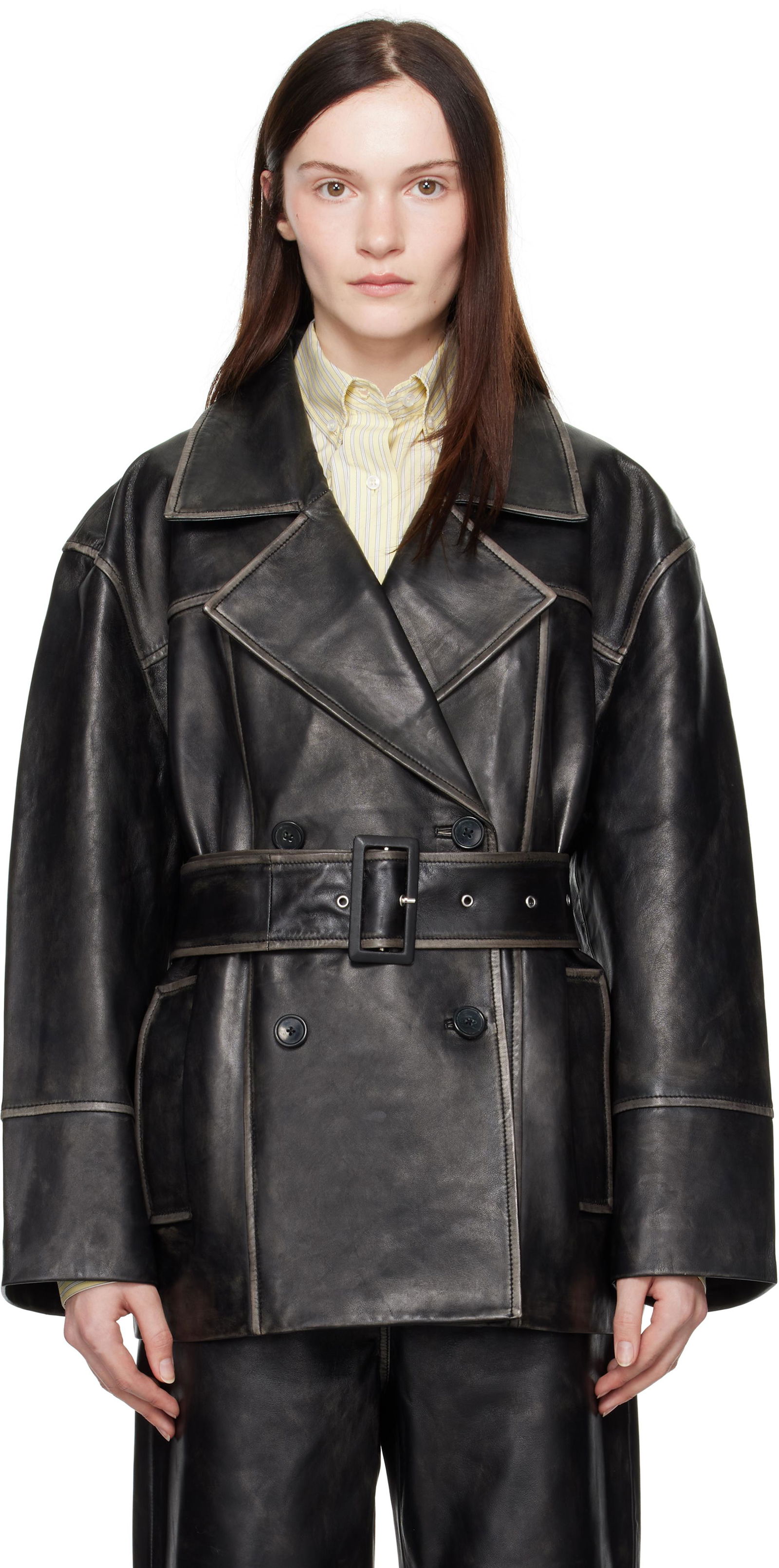STAND STUDIO Willow Leather Jacket | endource