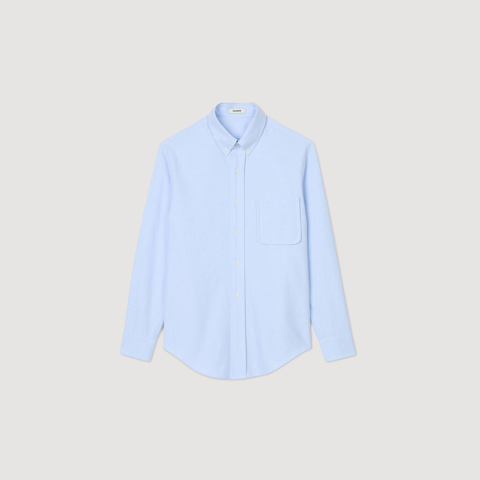 SANDRO Oxford Flannel Shirt | endource