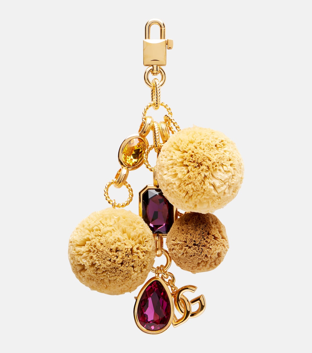 DOLCE & GABBANA DG Embellished Keychain | endource