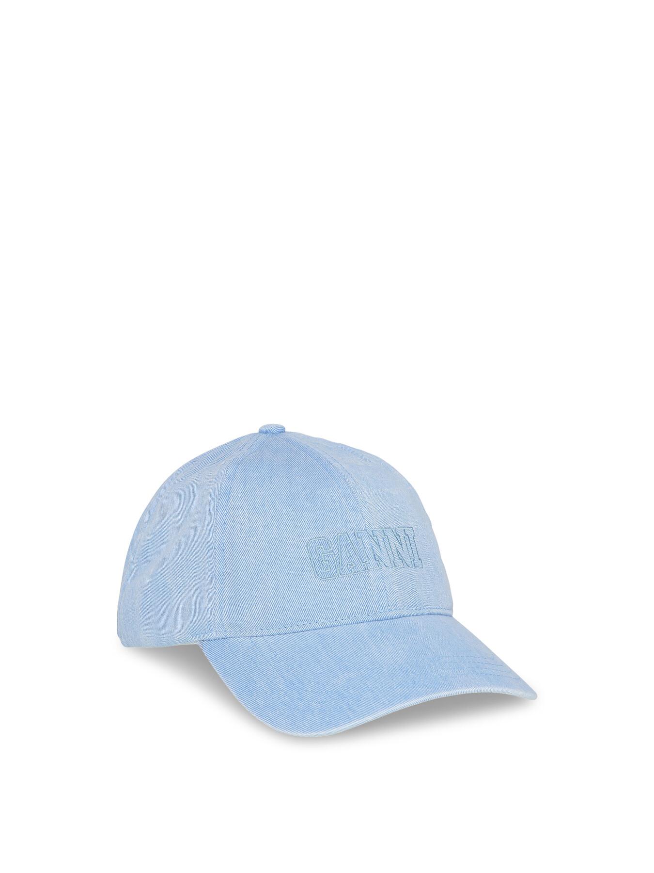 GANNI Cap Hat in Baby Blue | Endource