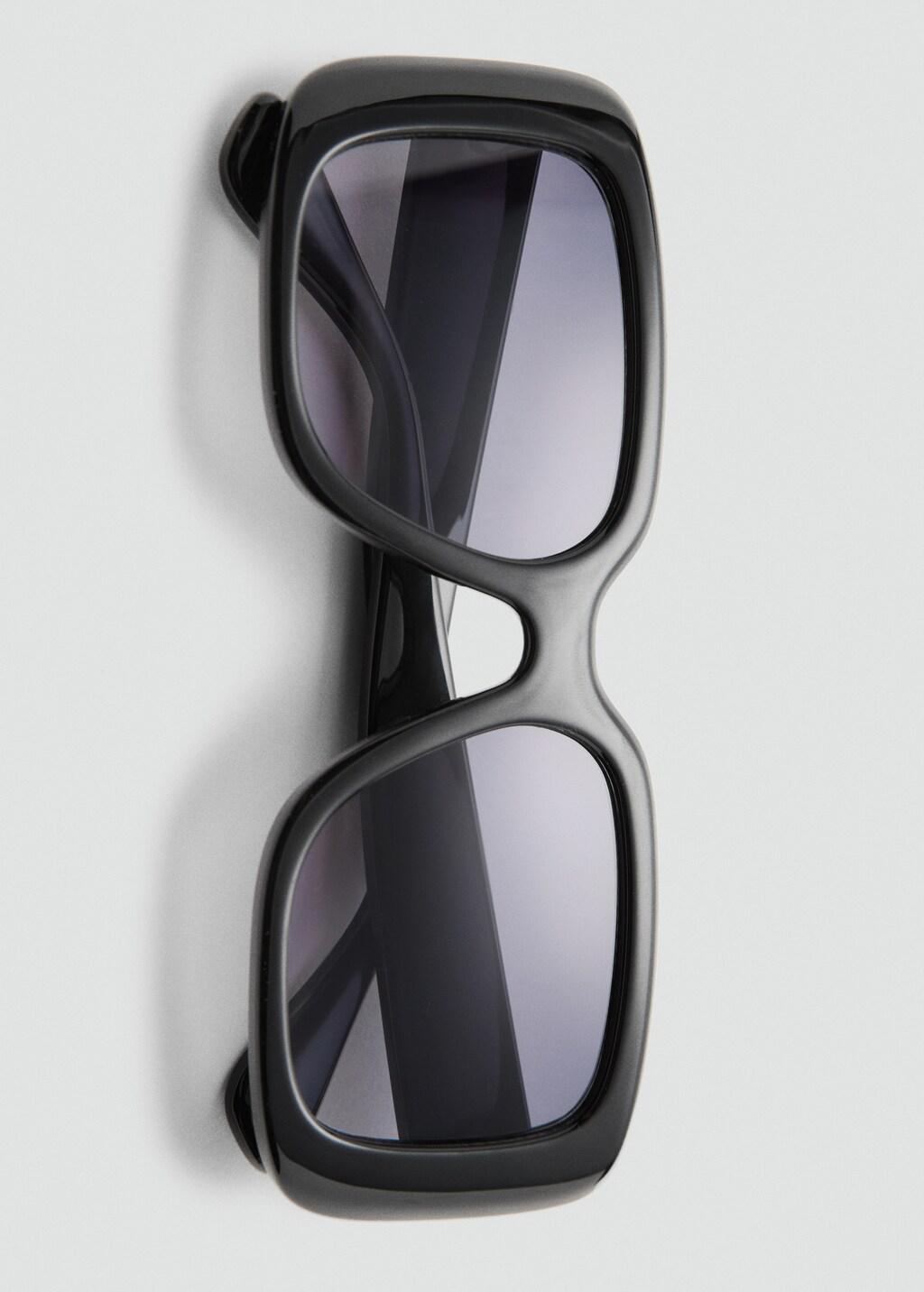 MANGO Squared Frame Sunglasses | endource