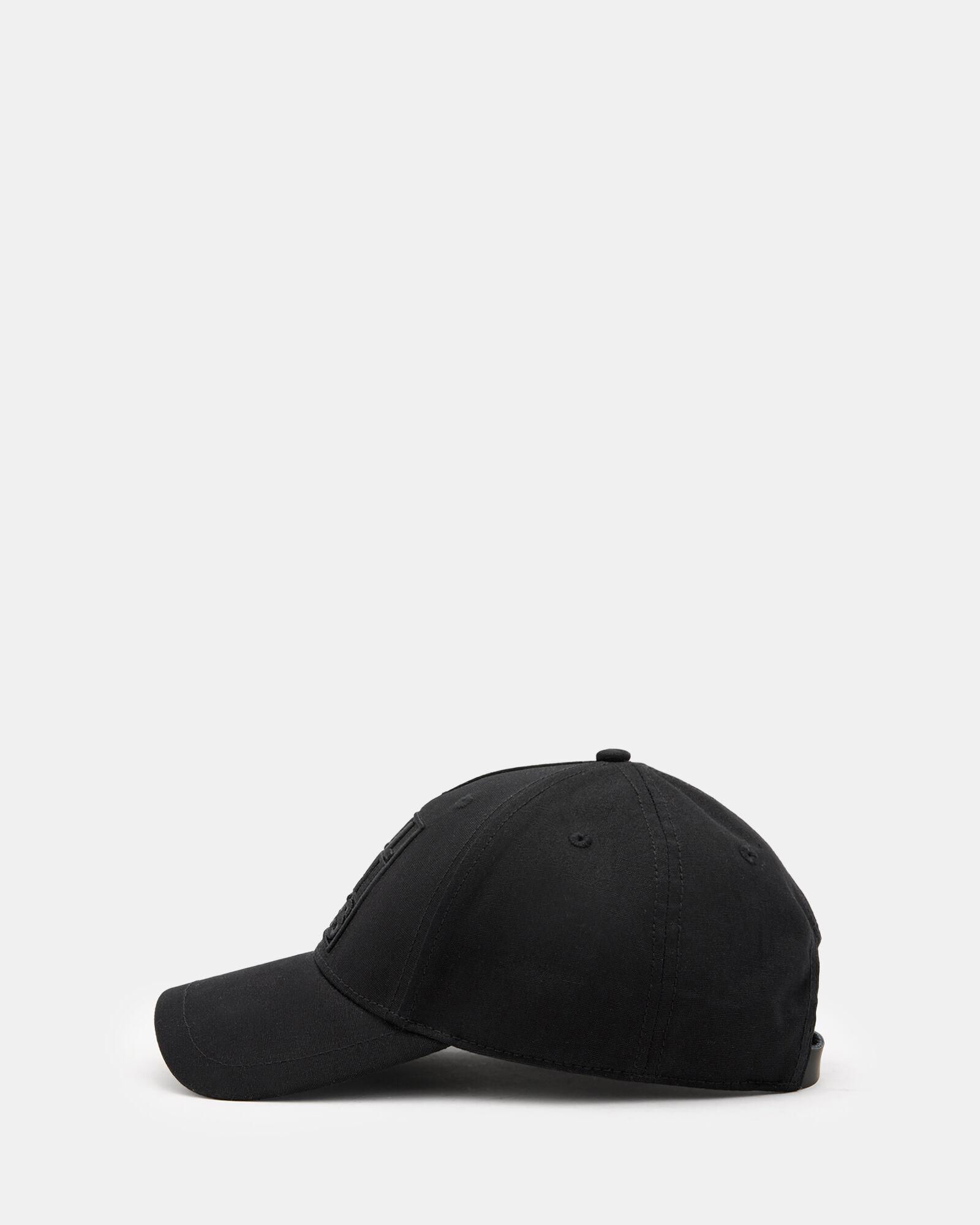 ALLSAINTS Below Embroidered Baseball Cap in Black | endource
