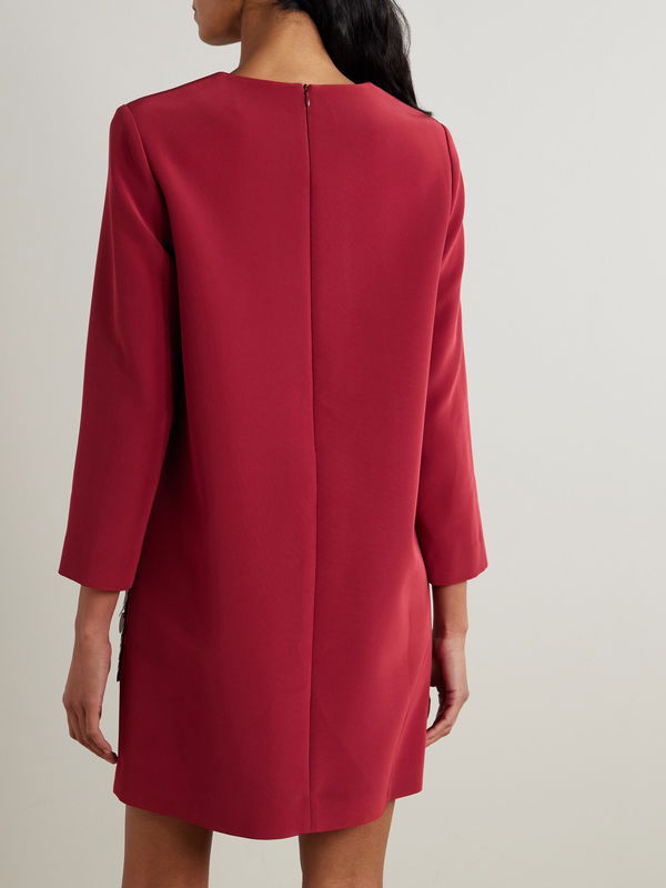 JOSEPH Bixio Pailette-embellished Satin-twill Mini Dress | endource