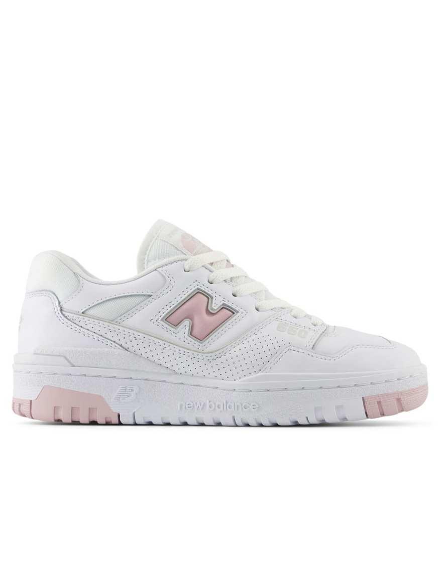 NEW BALANCE 550 Trainer in White | endource