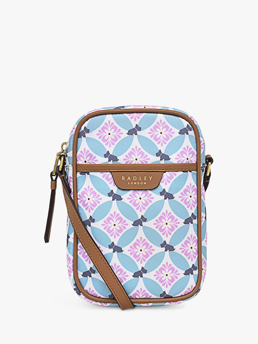 RADLEY Willow Walk Spring Geometric Medium Phone Crossbody in Chalk ...