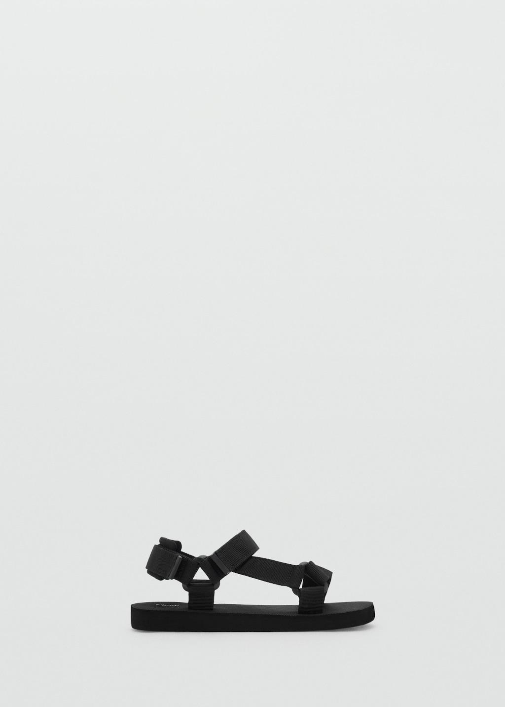 MANGO Flip-Flops With Velcro Straps | endource