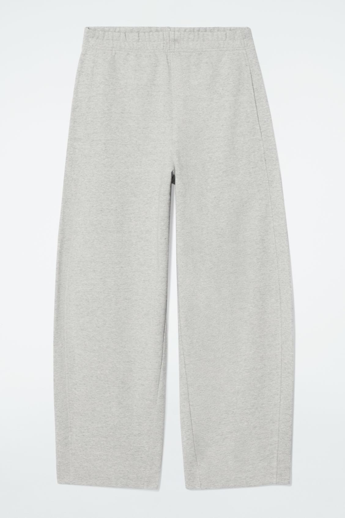 COS Barrel-Leg Joggers in GREY MÉLANGE | endource