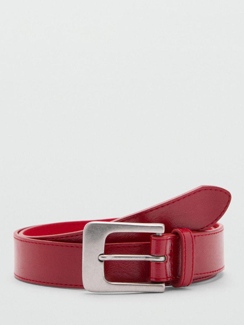 MANGO Ruby Belt in Red | Endource
