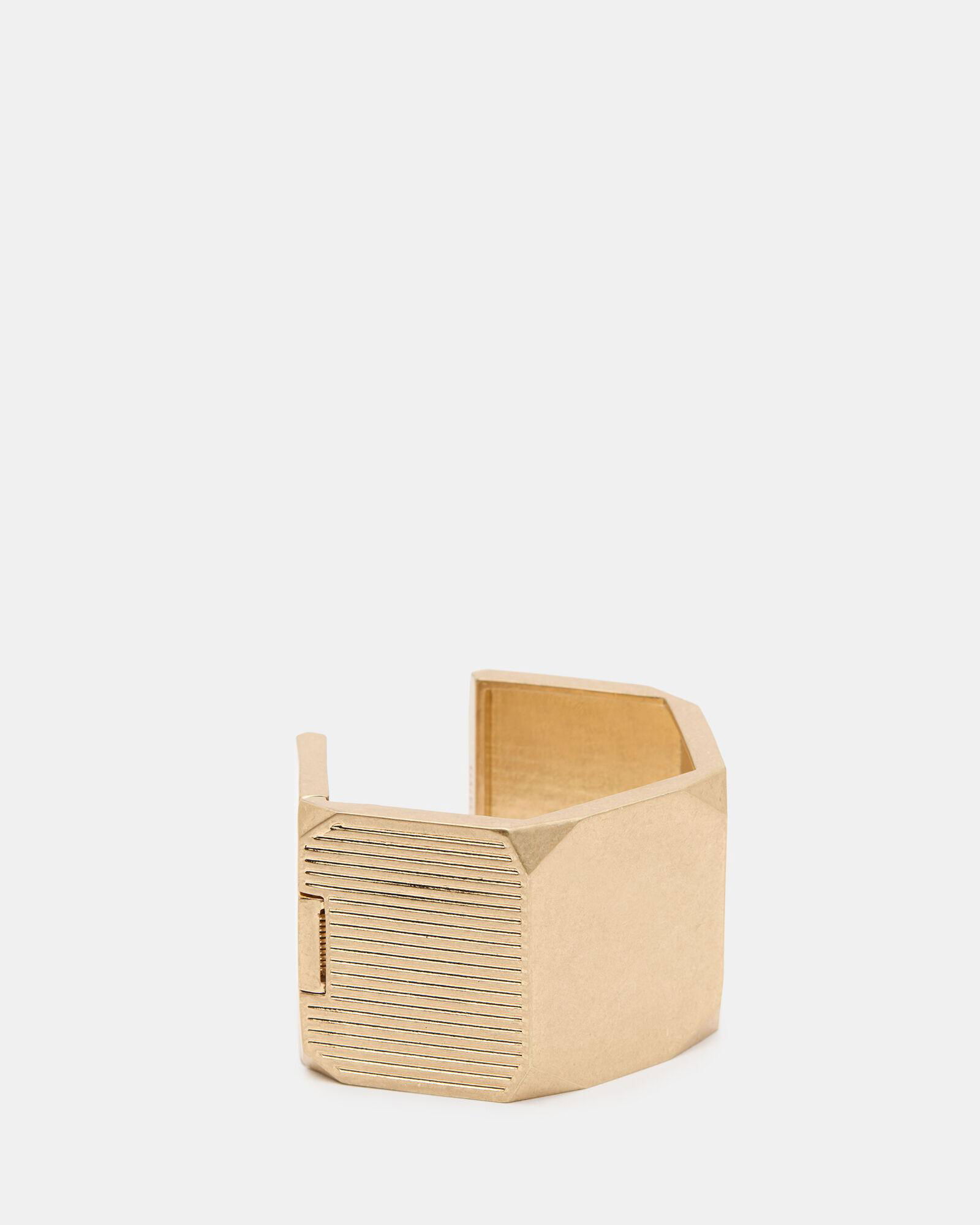 ALLSAINTS Alex Hexagon Hinge Bangle | endource