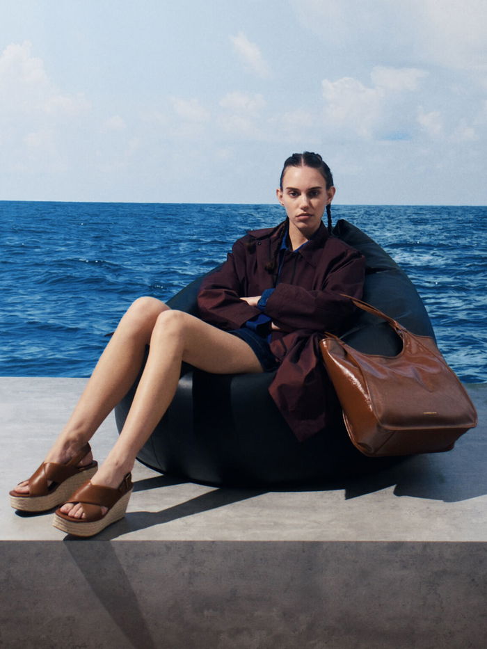 CHARLES & KEITH Crossover Espadrille Wedges | endource