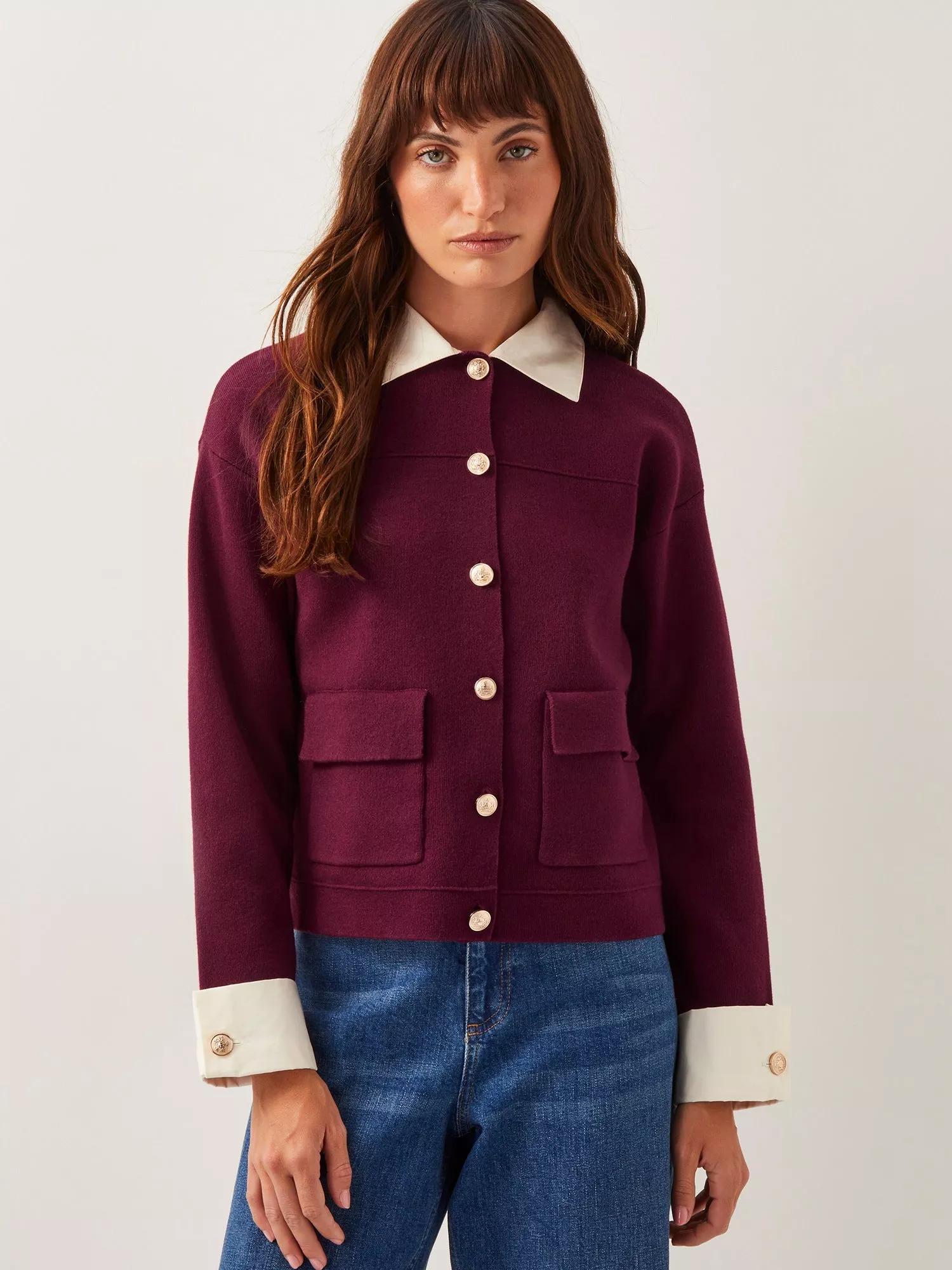 Monsoon Nyla Knit Mix Jacket | endource