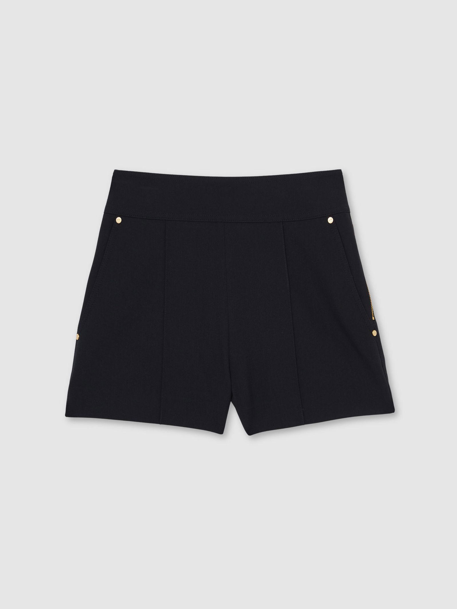 REISS Immie Stud-Detail Tailored Shorts | endource