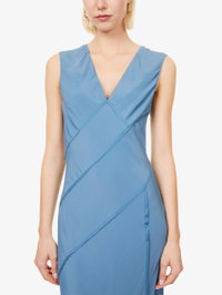 SIR Elin Panelled Silk-Blend Maxi Dress | endource