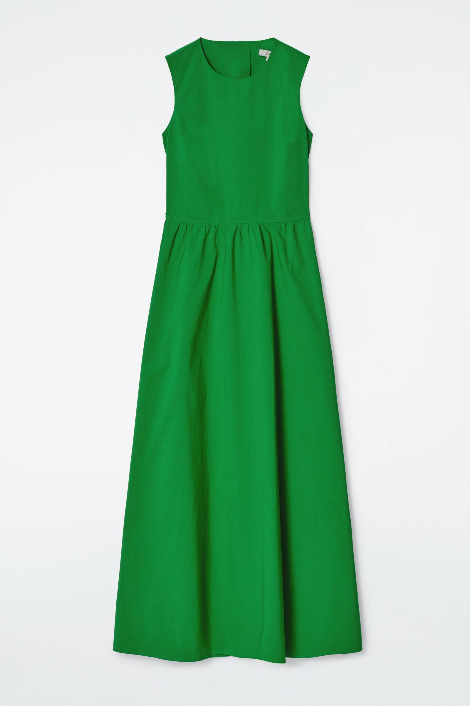 COS Open-Back Cotton Midi Dress | endource
