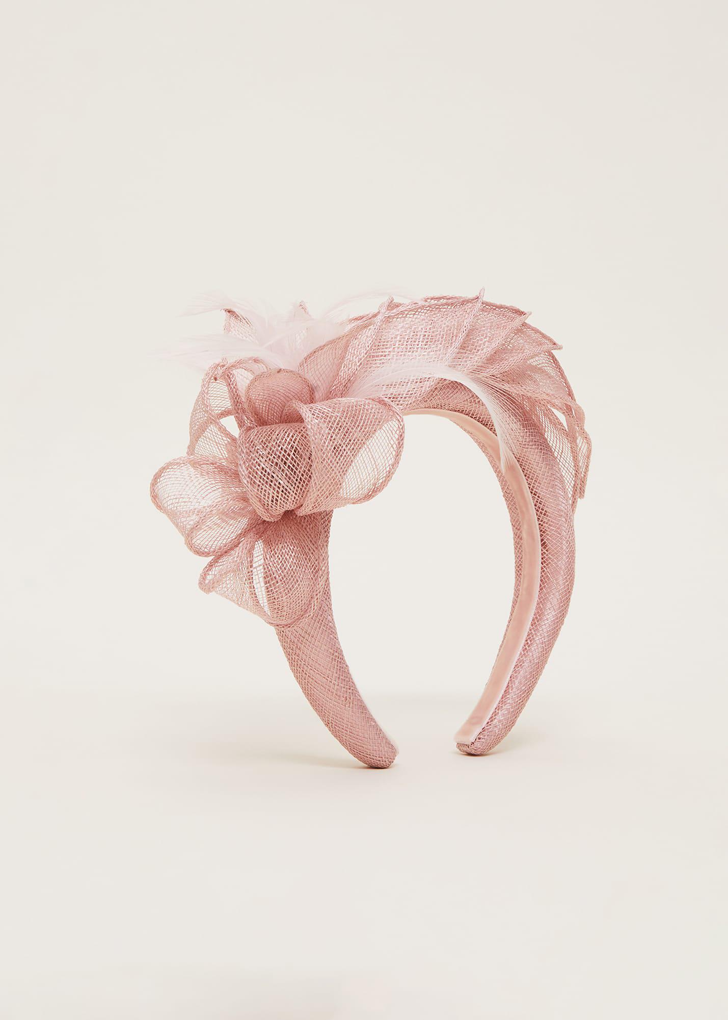 PHASE EIGHT Flower Headband in Petal | endource