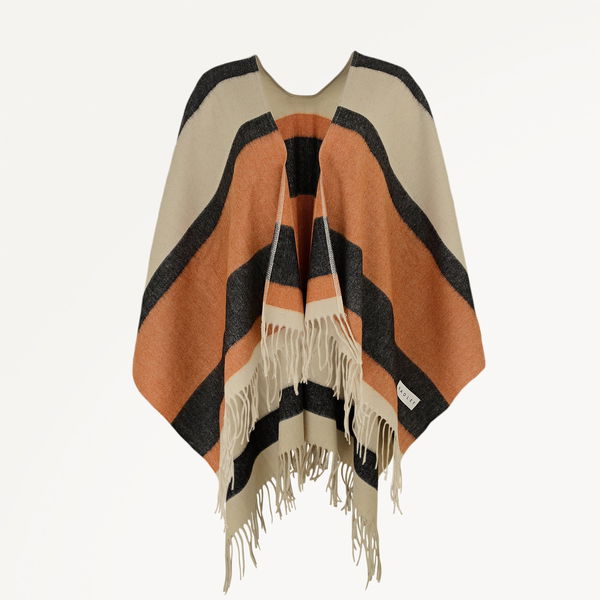 RADLEY Stripe Fabric Poncho | endource