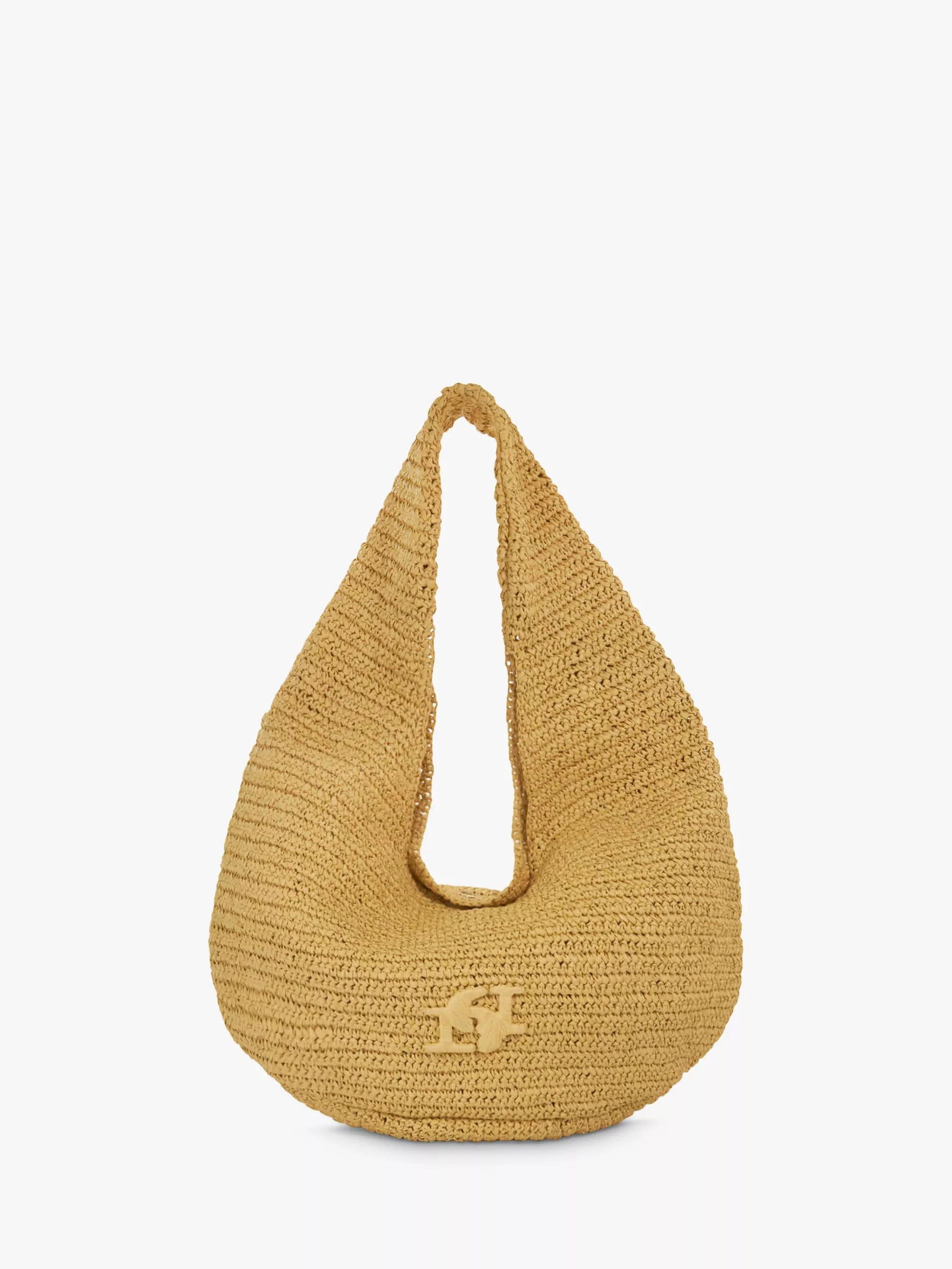 DUNE Woven Raffia Shoulder Bag in Natural | endource