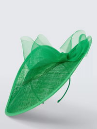 JOHN LEWIS Drew Woven Split Hat, Green | endource