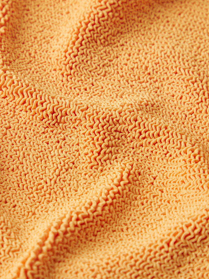 HUNZA G Square Neck Swim - Mango Sorbet | endource