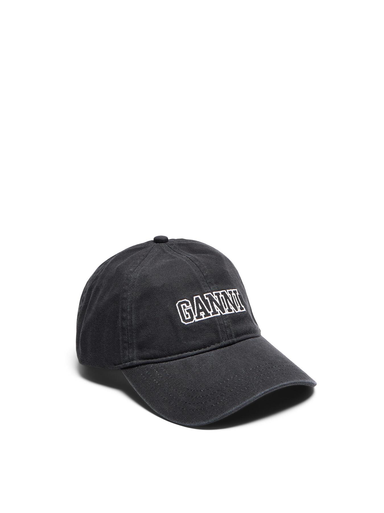 GANNI Cap Hat in Black | endource