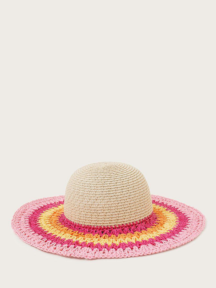 Monsoon Kids' Bright Crochet Floppy Hat | endource