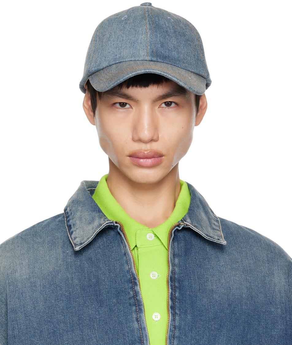 ACNE STUDIOS Faded Denim Cap | Endource