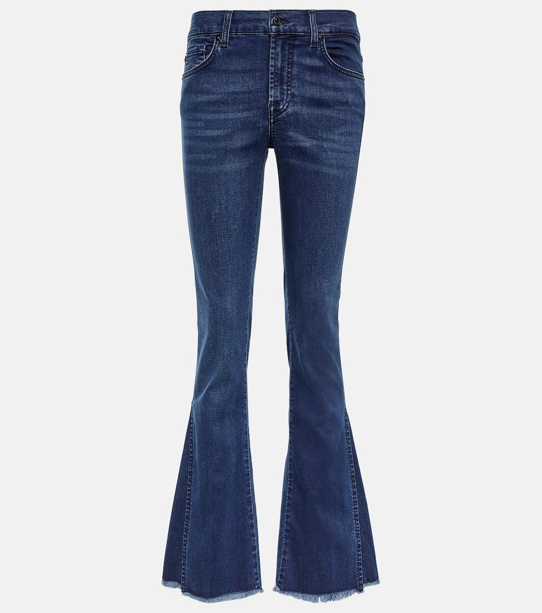 7 FOR ALL MANKIND Bair Mid-Rise Bootcut Jeans | endource