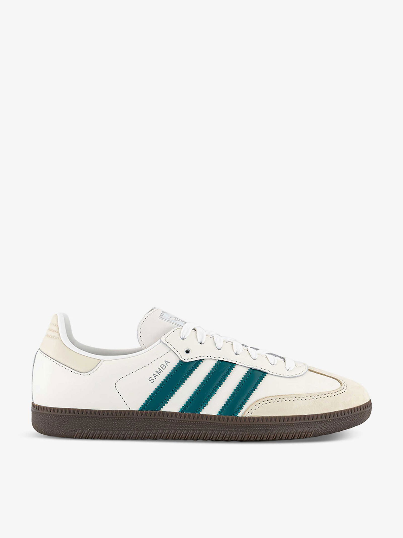 ADIDAS Samba OG Logo-Print Leather Trainers | endource