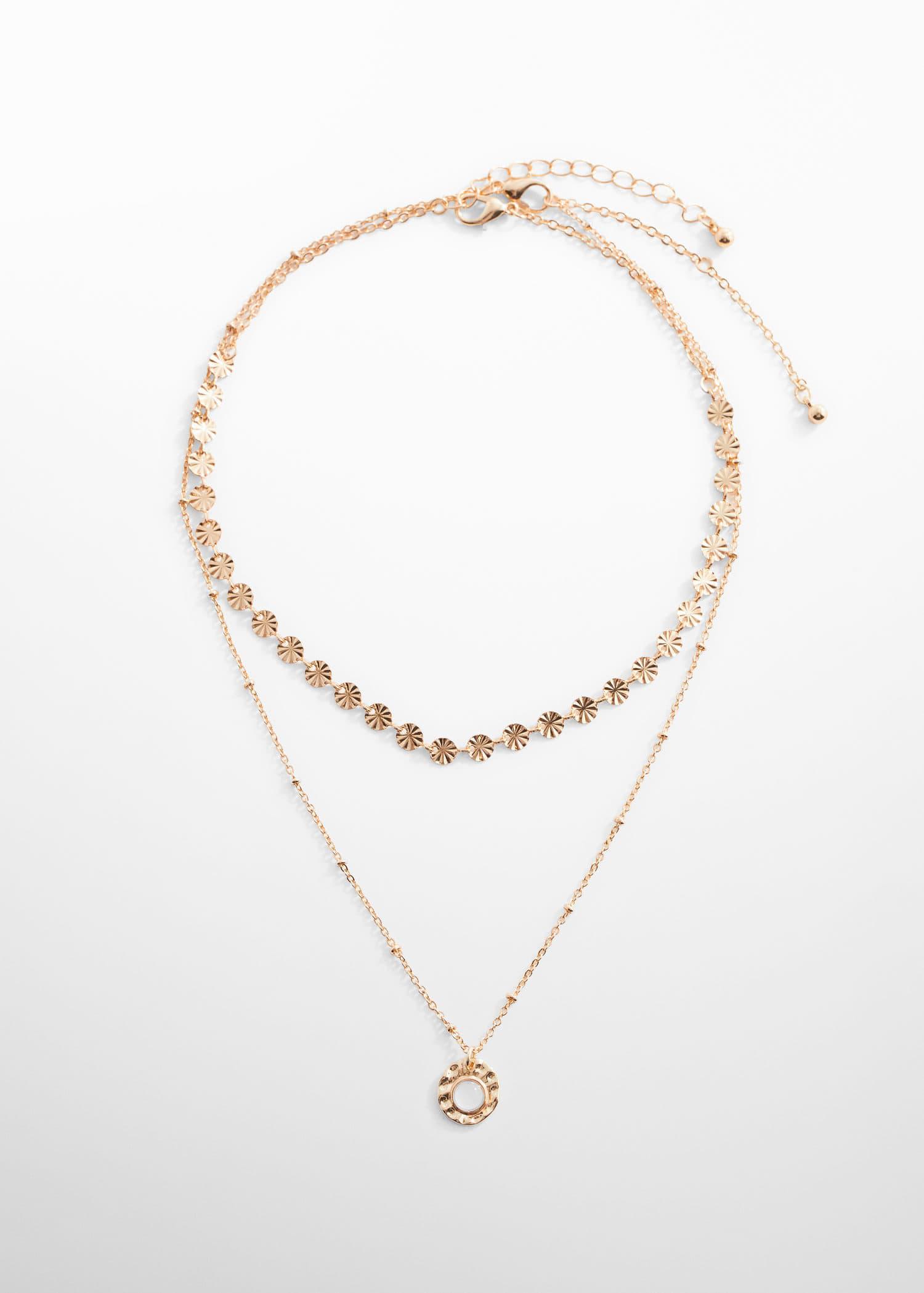 MANGO Pendant Necklaces in Gold | Endource