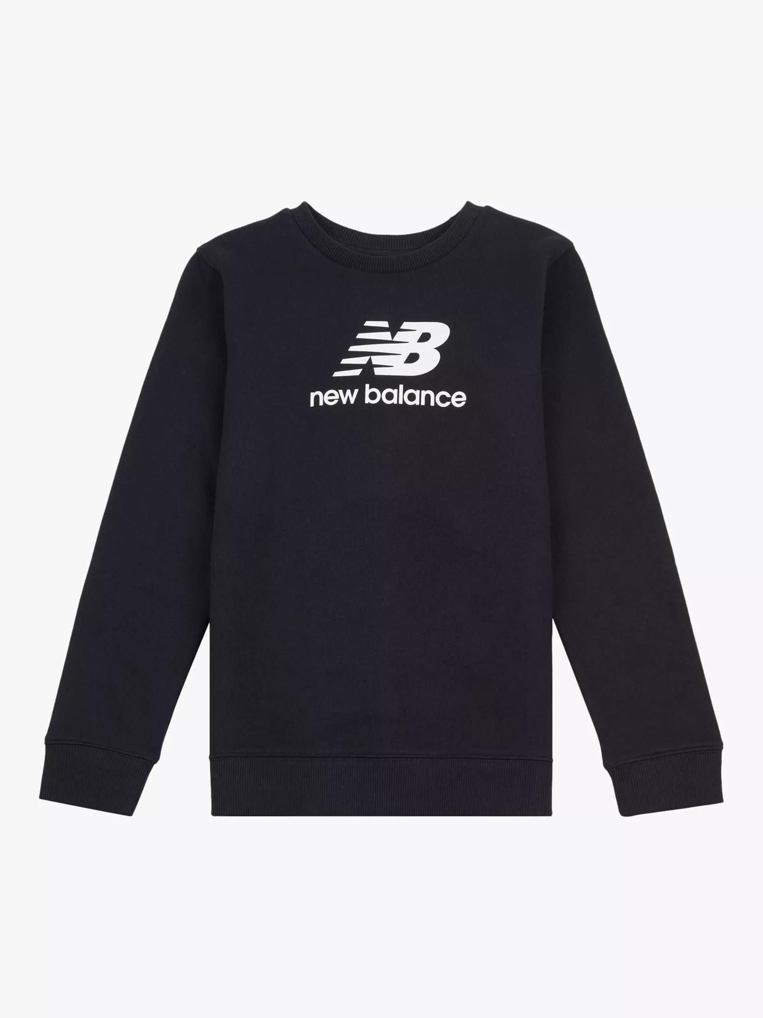 NEW BALANCE Stacked Logo Crew Neck Sweatshirt | endource