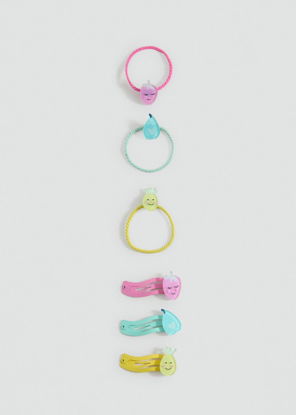 MANGO Pack Of Rubber Bands And Clips | endource