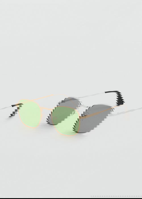 MANGO Metallic Frame Sunglasses | endource
