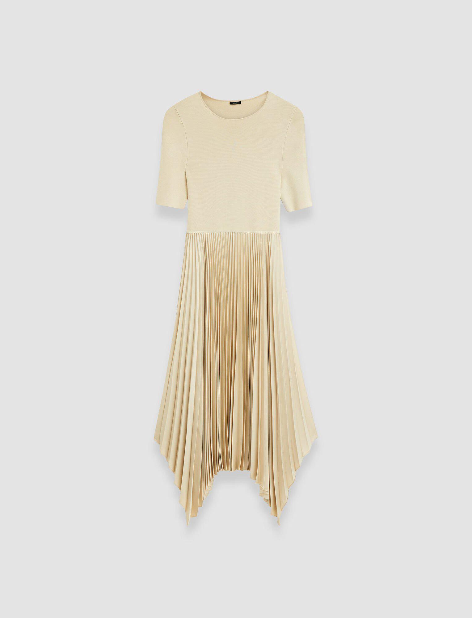 JOSEPH Knit Weave Plissé Darno Dress | endource