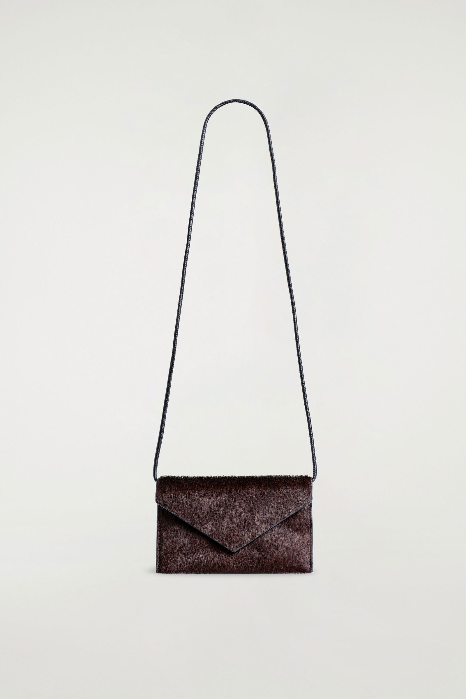COS Pony Hair Crossbody Phone Bag | endource