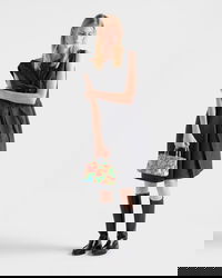 PRADA Galleria Mini Printed Saffiano Leather Bag | endource