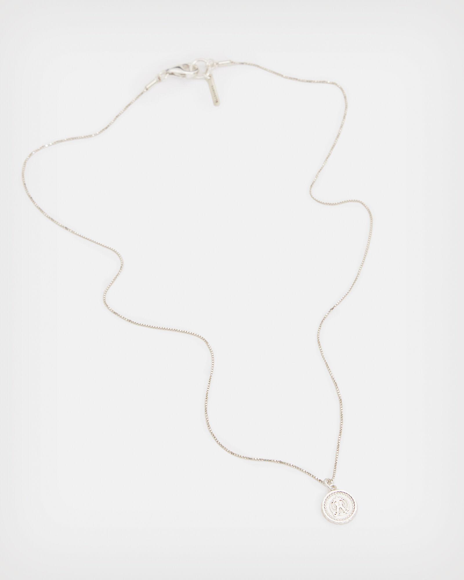 ALLSAINTS Erin Coin Sterling Silver Necklace | endource