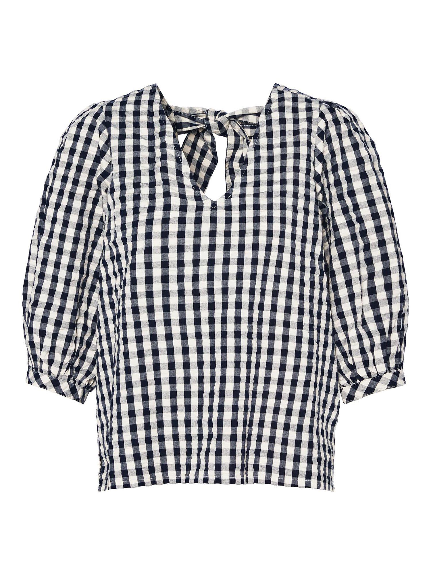 BARBOUR Abigail Gingham Blouse | endource