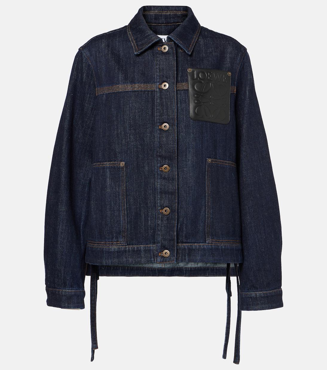 LOEWE Workwear Denim Jacket in Blue | endource