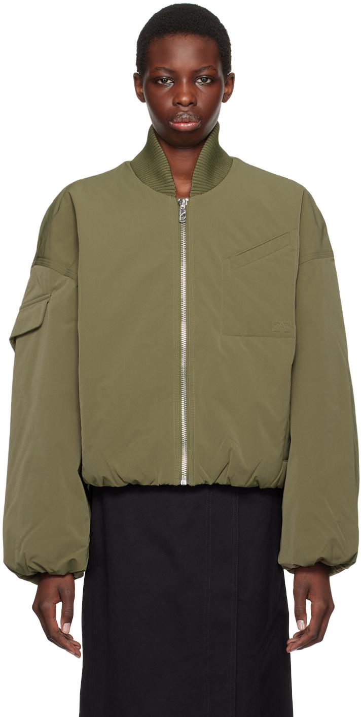 GANNI Oversized Bomber Jacket | endource