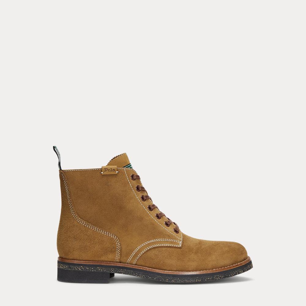POLO RALPH LAUREN Radford Roughout Suede Boot in Brown | endource