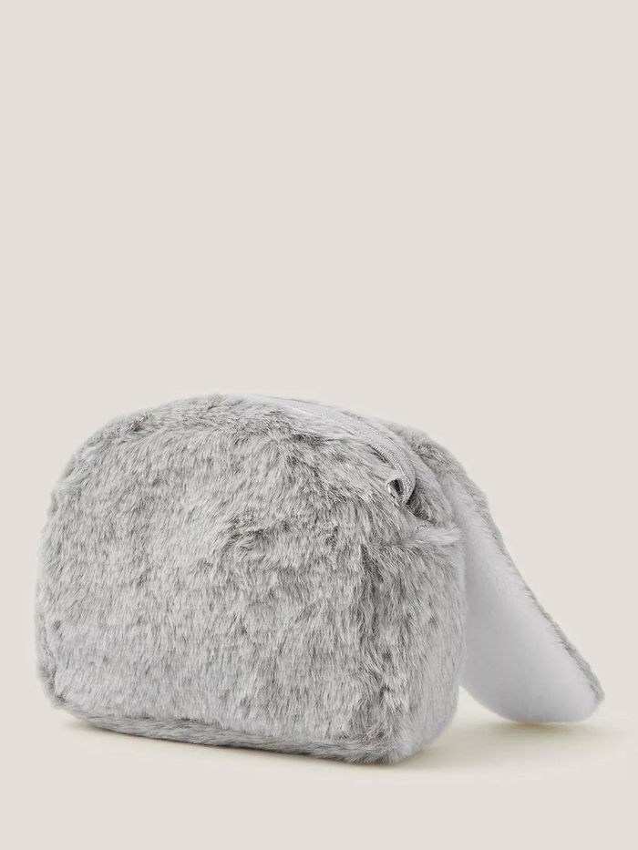 Monsoon Kids' Flopsy Bunny Bag, Grey | endource