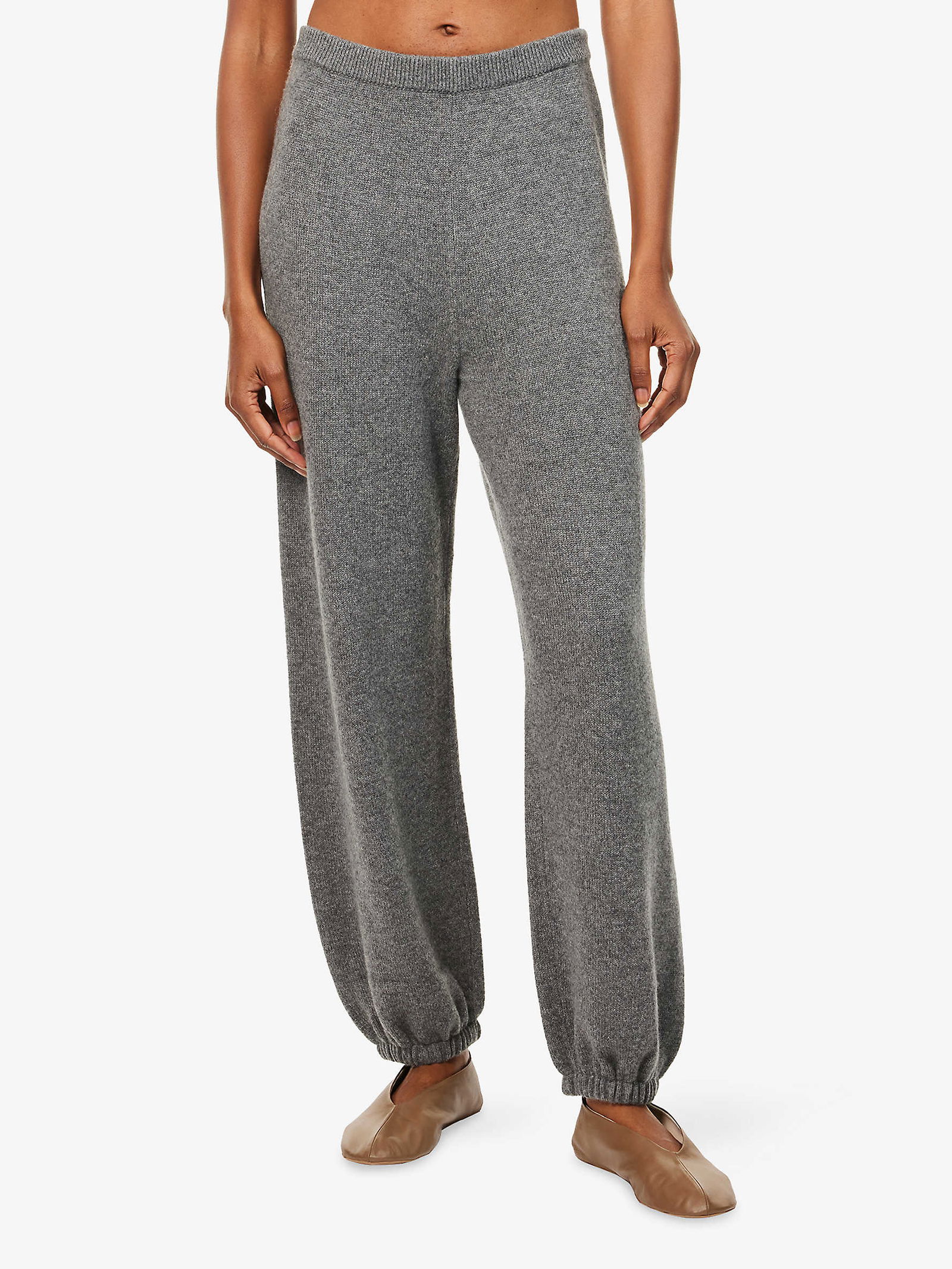 THEORY Cozy Relaxed-Fit Cashmere Jogging Bottoms | endource