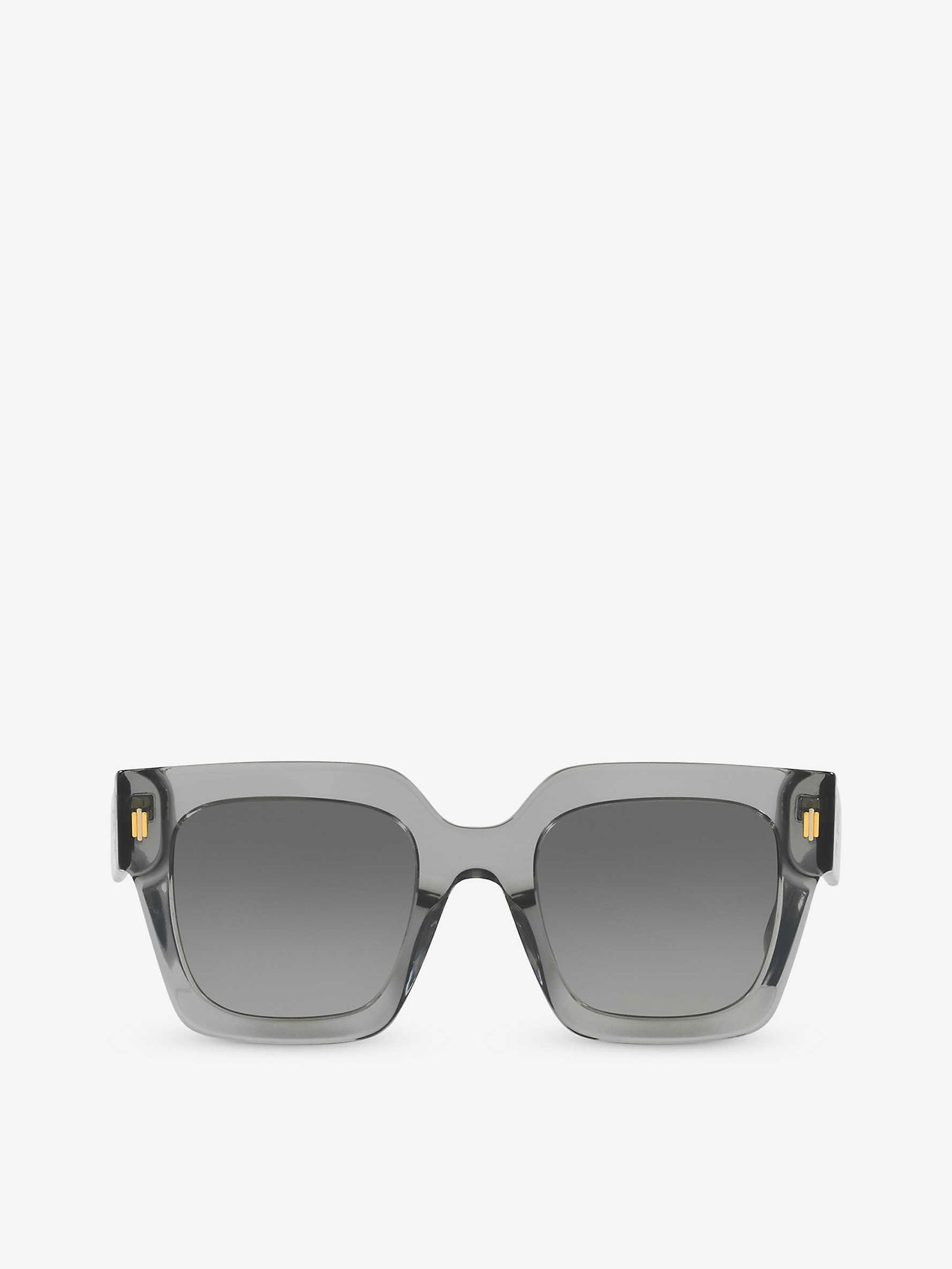 FENDI FE40101I Fendi Roma Square-Frame Acetate Sunglasses in GREY ...
