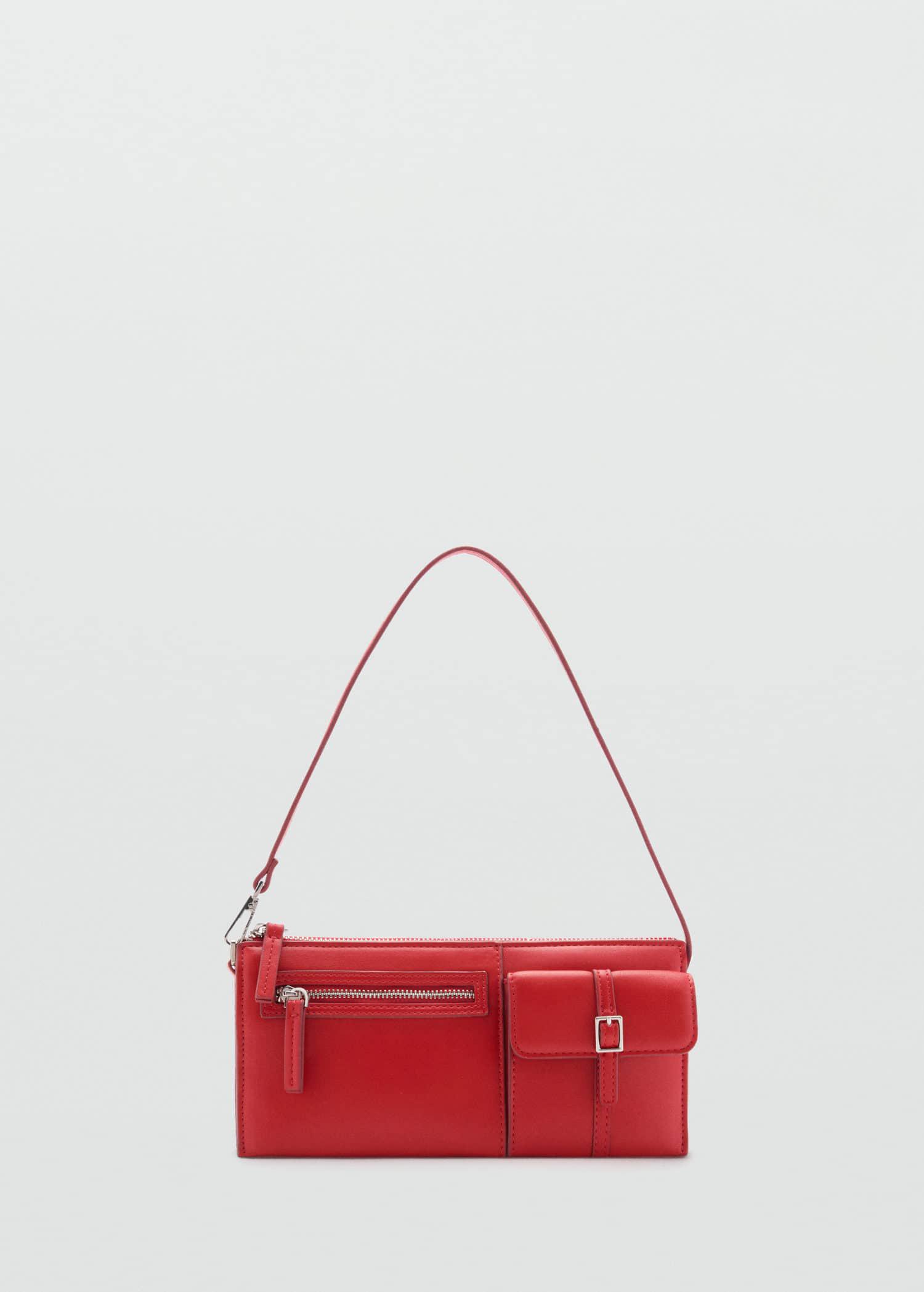MANGO Shoulder Bag With Pockets | endource