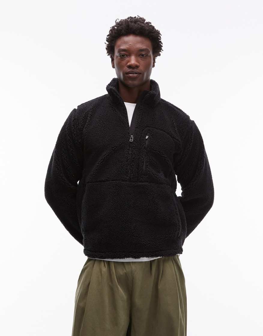 THE NORTH FACE Extreme Pile Heavy Borg 1/2 Zip Fleece Jacket | endource