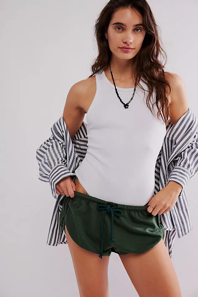FREE PEOPLE Intimately - Weekend Friend Micro Shorts in Pink Tulle ...